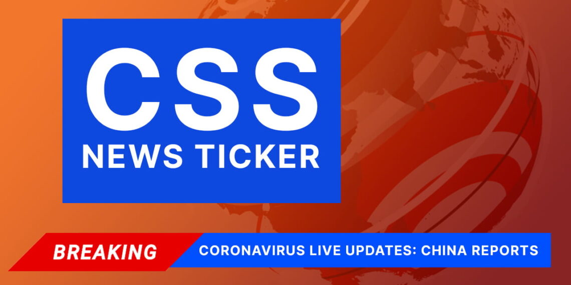 How To Create A Horizontal News Ticker With Css Only 22bulbjungle